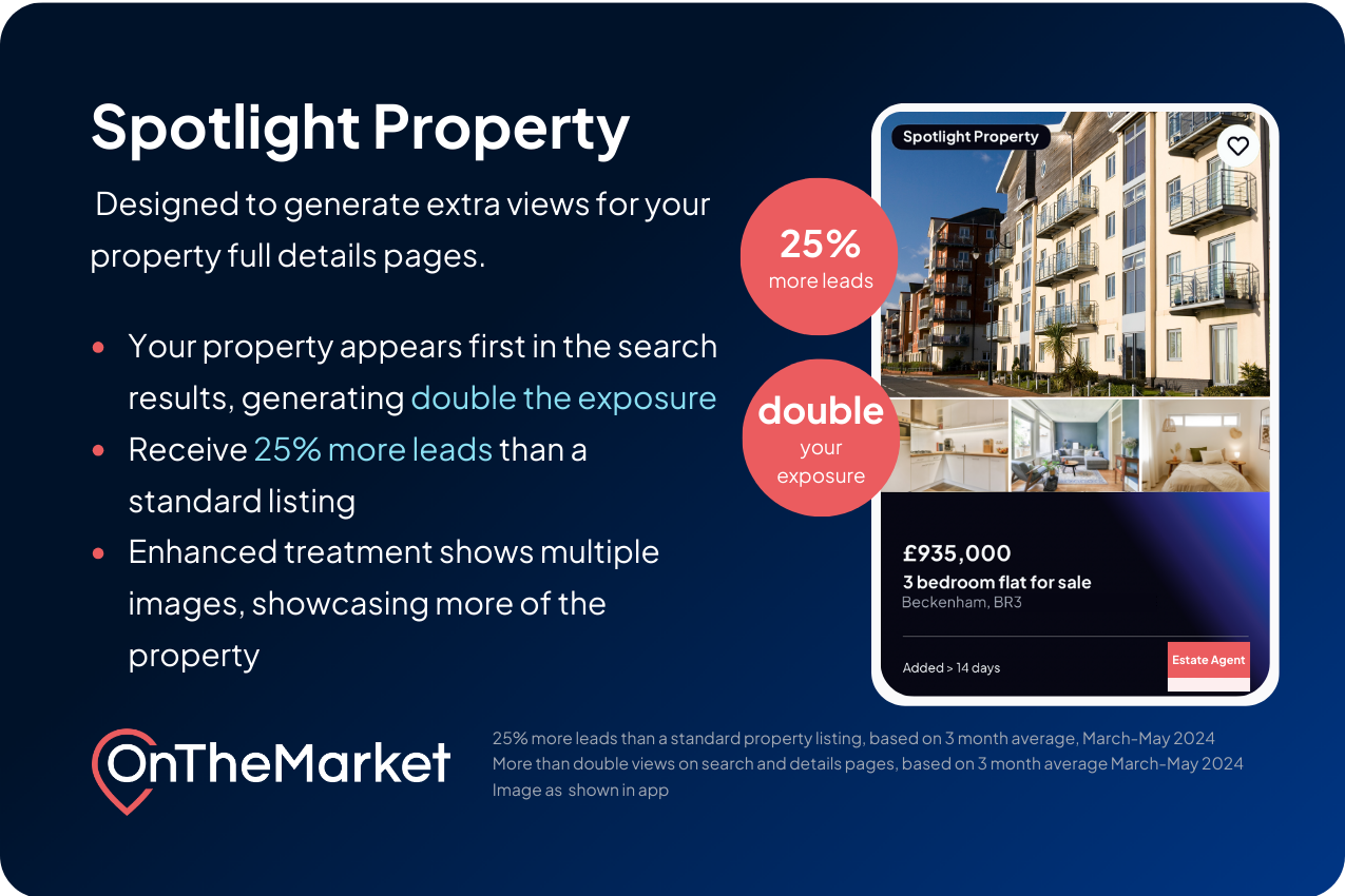 Boost your listings - OnTheMarket Expert